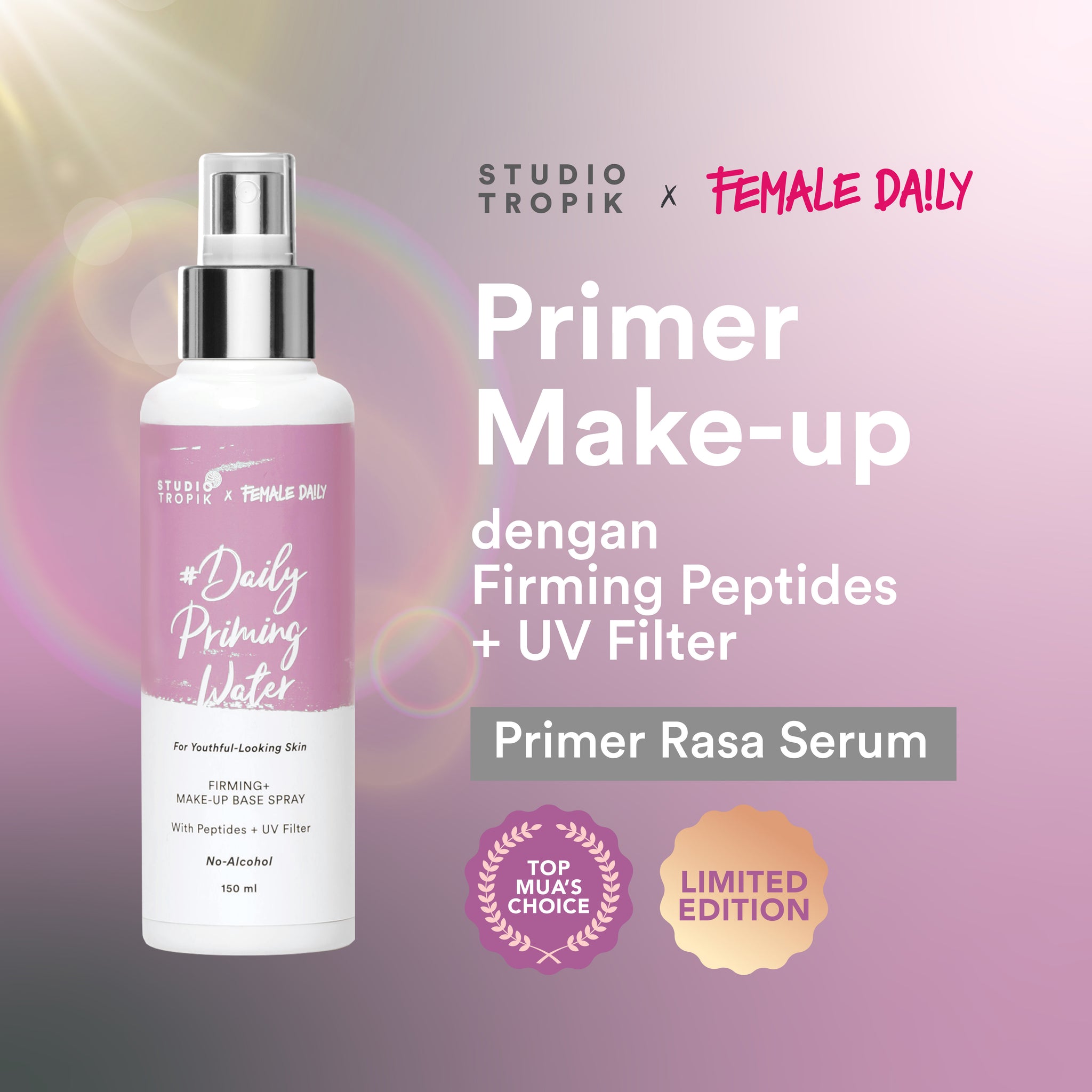 Daily Priming Water Primer Make-up - LIMITED EDITION – Studio Tropik