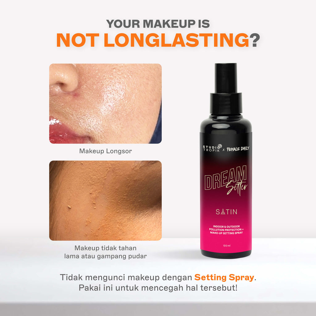 DreamSetter Satin Make-up Setting Spray - LIMITED EDITION – Studio Tropik